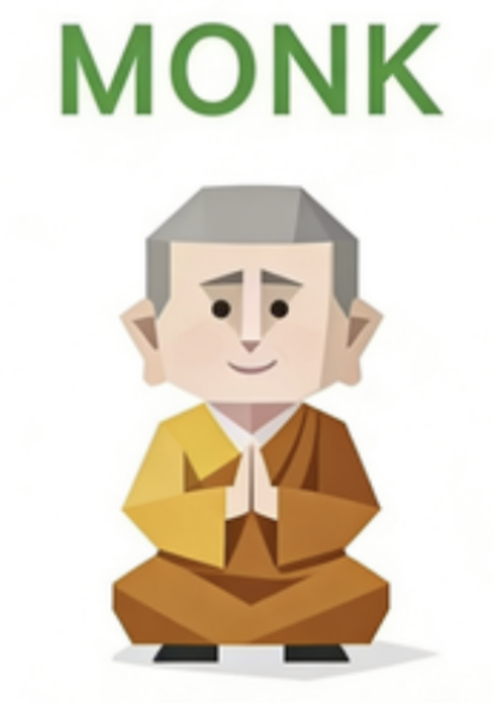 SBTI Test Result: MONK — The Monk | SBTI Personality Type | Love Type Test